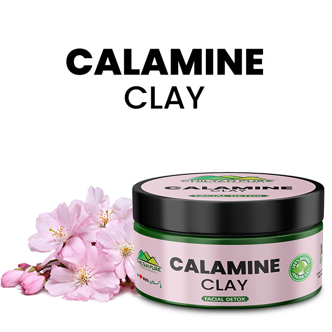 Calamine Clay – 100% Pure, Natural & Organic Clay for Skin [All Skin T ...