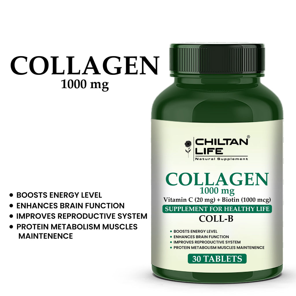 Collagen - 30 Tablets (1000mg) – Chiltanpure.pk