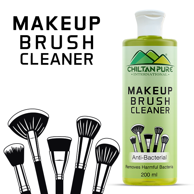 ChiltanPure Anti-Bacterial Makeup Brush & Puff Cleaner 200ml – Removes ...