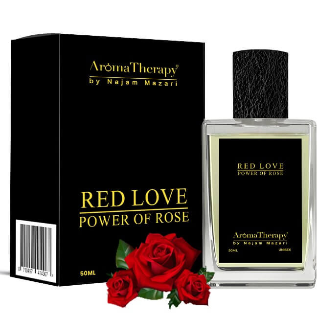 Red Love Natural Perfume - Freshly Blooms of Roses for a Romantic Touc ...