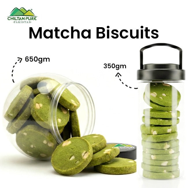 Matcha Biscuit Cookies / Made With Organic Desi Butter, Bakery Biscuit ...