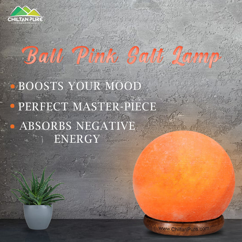 Buy Ball Pink Salt Lamp at Best Price in Pakistan - ChiltanPure ...