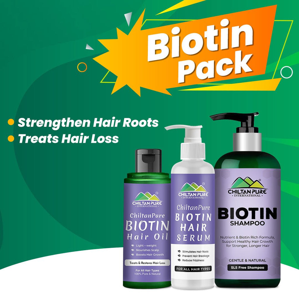 Buy Biotin Hair Range Kit at Best Price in Pakistan - ChiltanPure ...