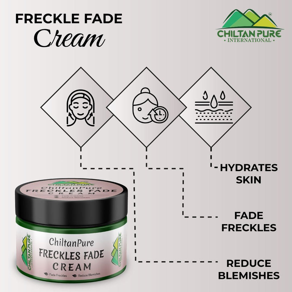 Freckles Fade Cream – Hydrates Skin, Fade Freckles, Reduce Blemishes ...