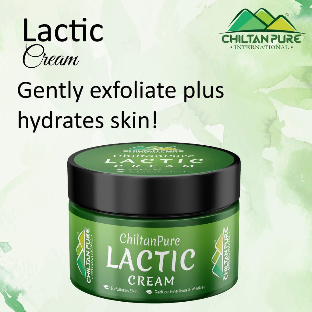 Lactic Cream – Natural Exfoliant, Brightens Skin, Promotes Collagen Pr ...