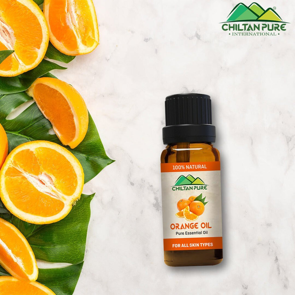 Orange Essential Oil 🍊 Reduce Anxiety & Stress [ترنج] – Chiltanpure.pk