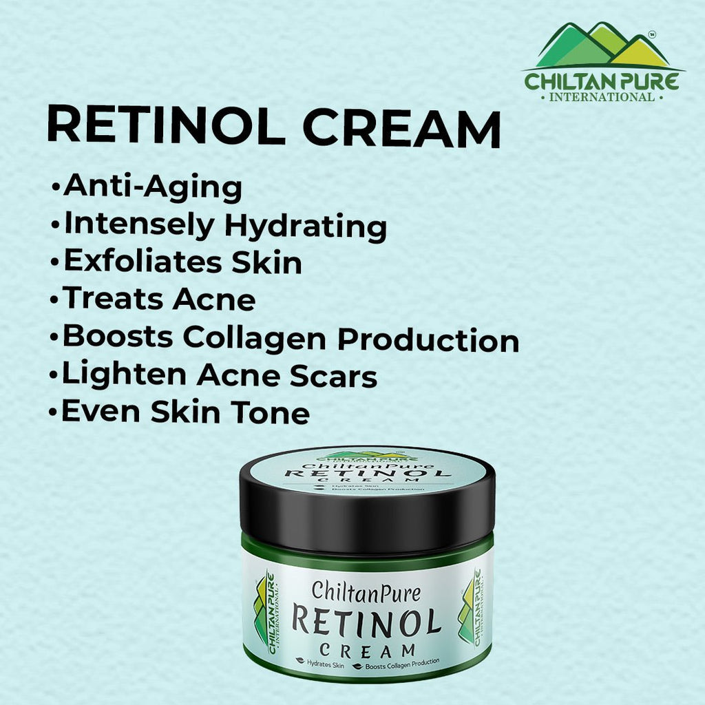 Retinol Cream – Hydrates Skin, Treats Severe Acne, Stimulates Collagen ...