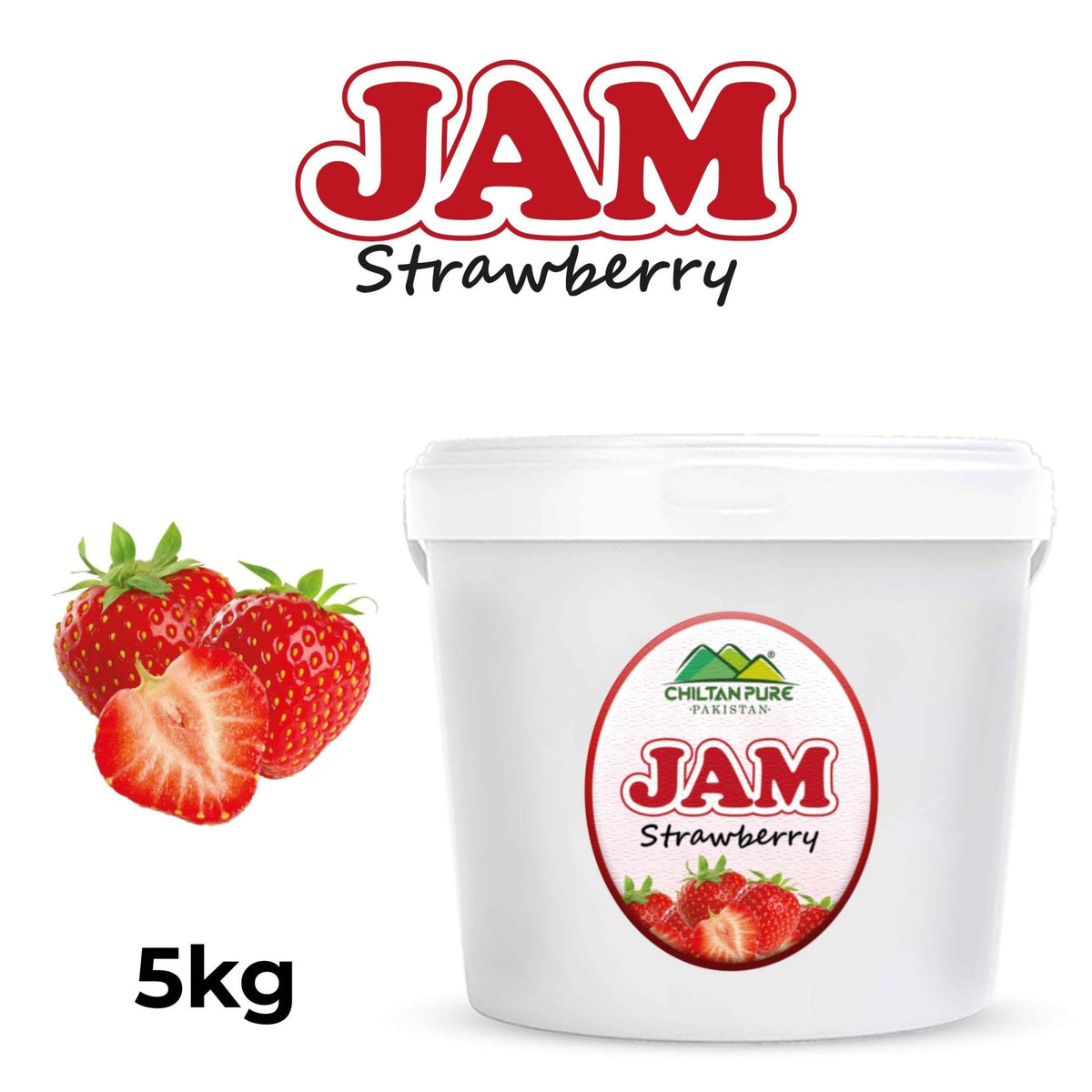 Strawberry Jam 5kg Institutional Bulk For HORECA Family, Hotels, Resta ...