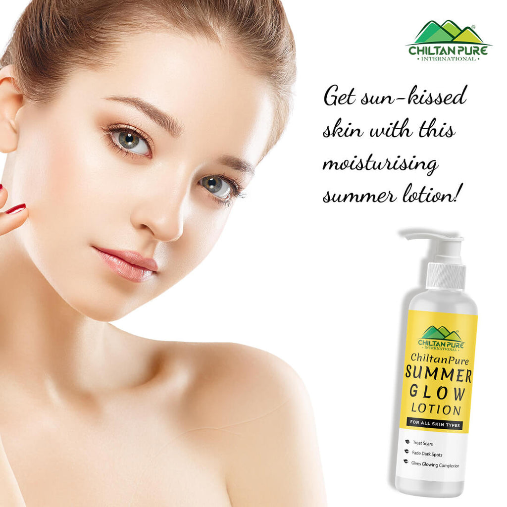 Summer Glow Lotion – Nourishes Skin, Minimize Pores, Illuminates Skin ...