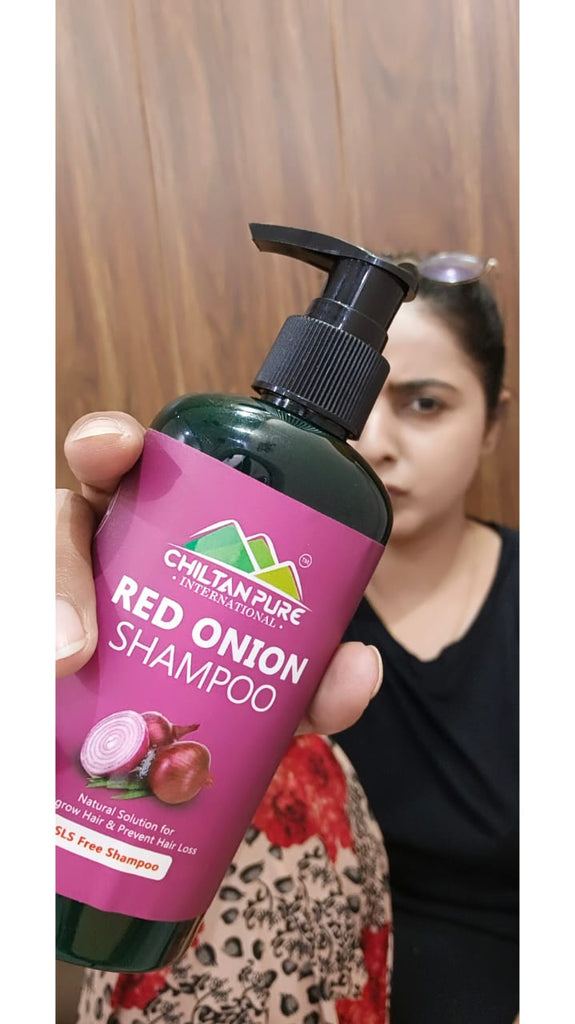Red Onion Shampoo 🧅 Natural Solution for Regrow Hair & Prevent Hair Lo ...