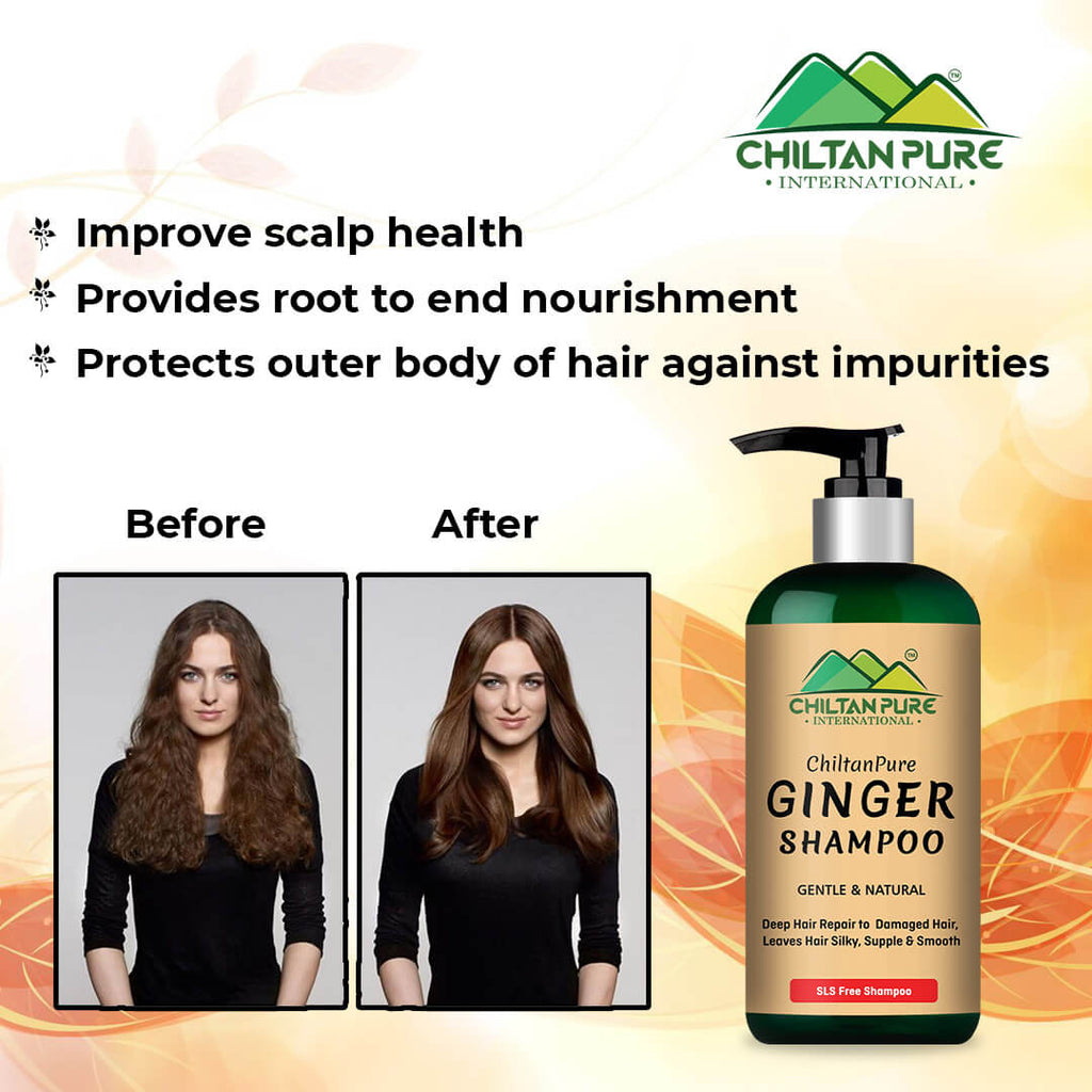 Buy Ginger Shampoo at Best Price in Pakistan - ChiltanPure – Chiltanpure.pk