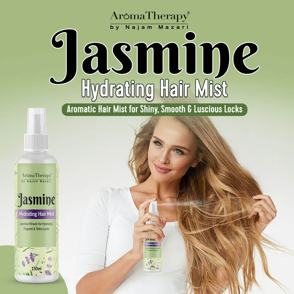 Jasmine Hydrating Hair Mist - Jasmine Miracle for Hydrated, Fragrant ...