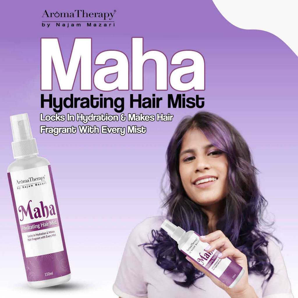 Maha Hydrating Hair Mist - Locks in Hydration & Makes Hair Fragrant wi ...